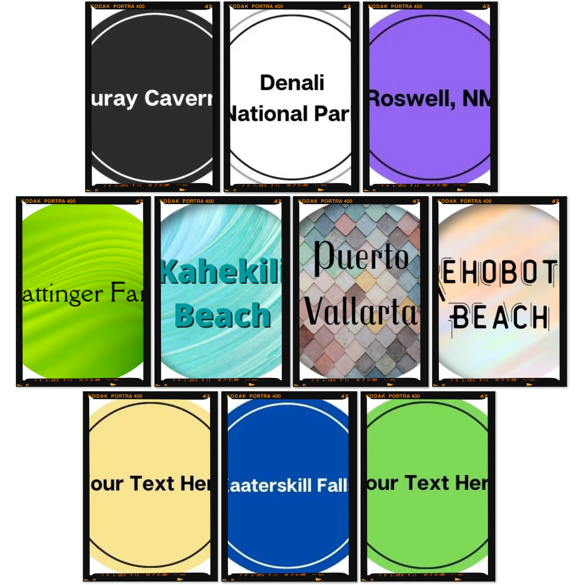 Solid Color / Texture Tokens – StoryBoxMe.com